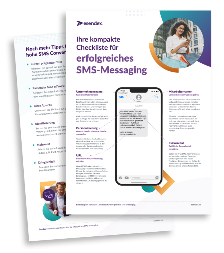 Ihre Checkliste: So geht erfolgreiches SMS-Messaging | Esendex
